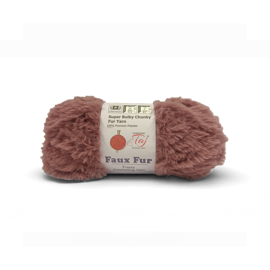 Faux Fur Yarn | Taj Knitting Yarn