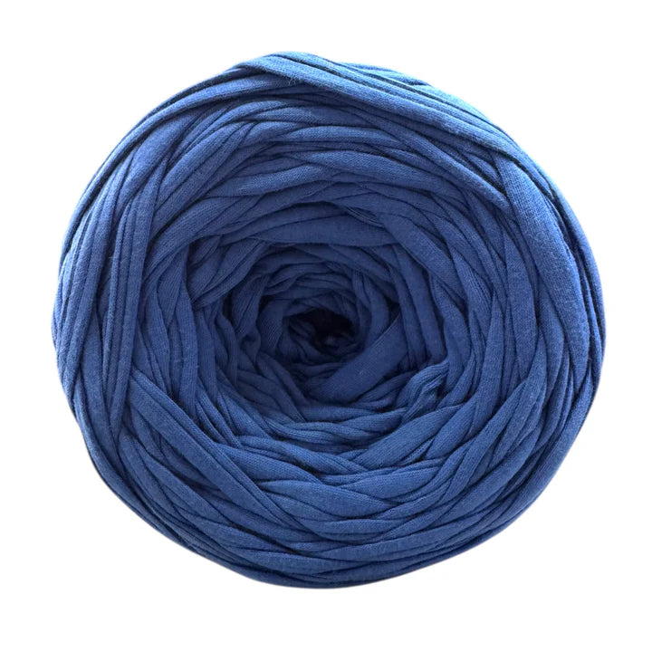 Tshirt Yarn - Dark Blue – Taj Knitting Yarn